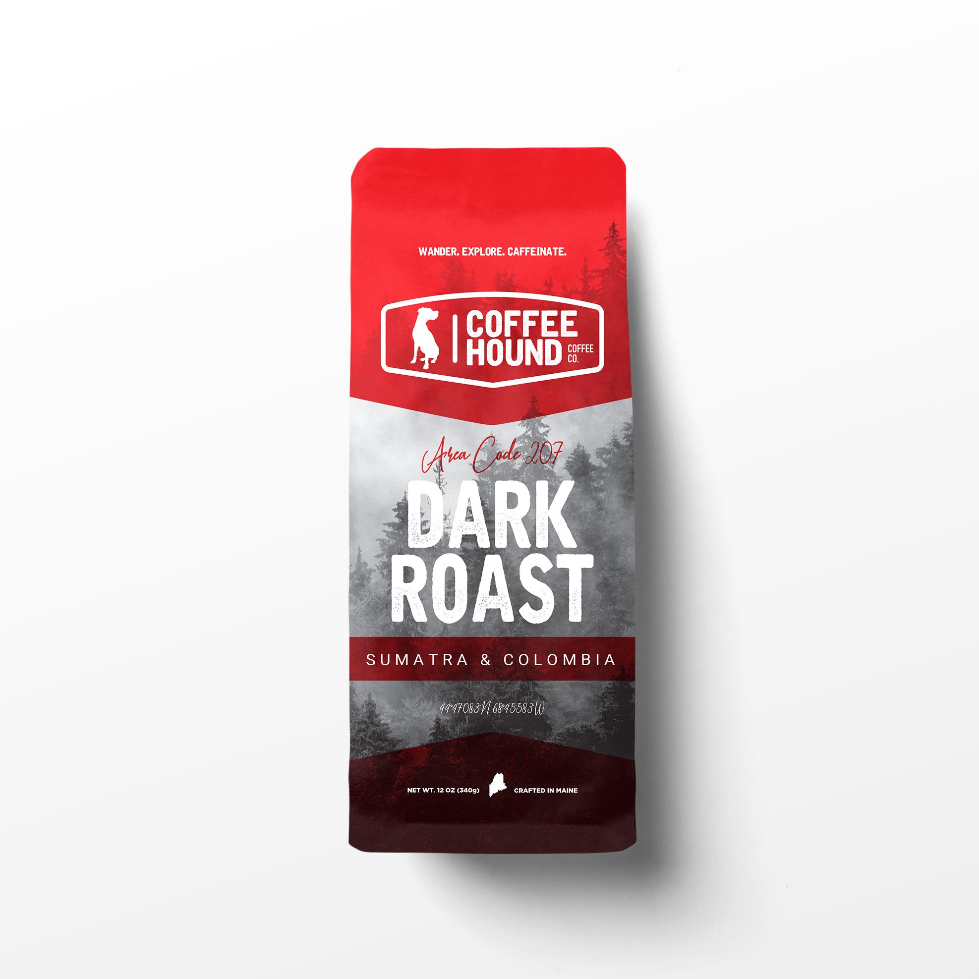 Area Code 207: Dark Roast Coffee - Coffee Hound Coffee Company